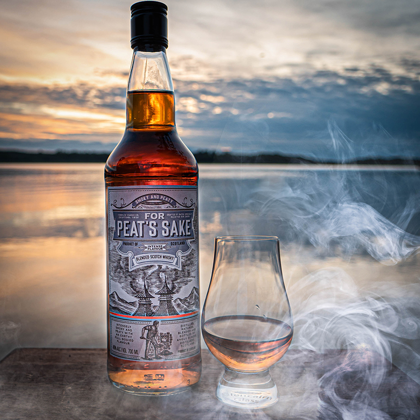 For Peat's Sake Smoky Scotch Blended Whisky 70cl - TOMP BEER, WINE ...