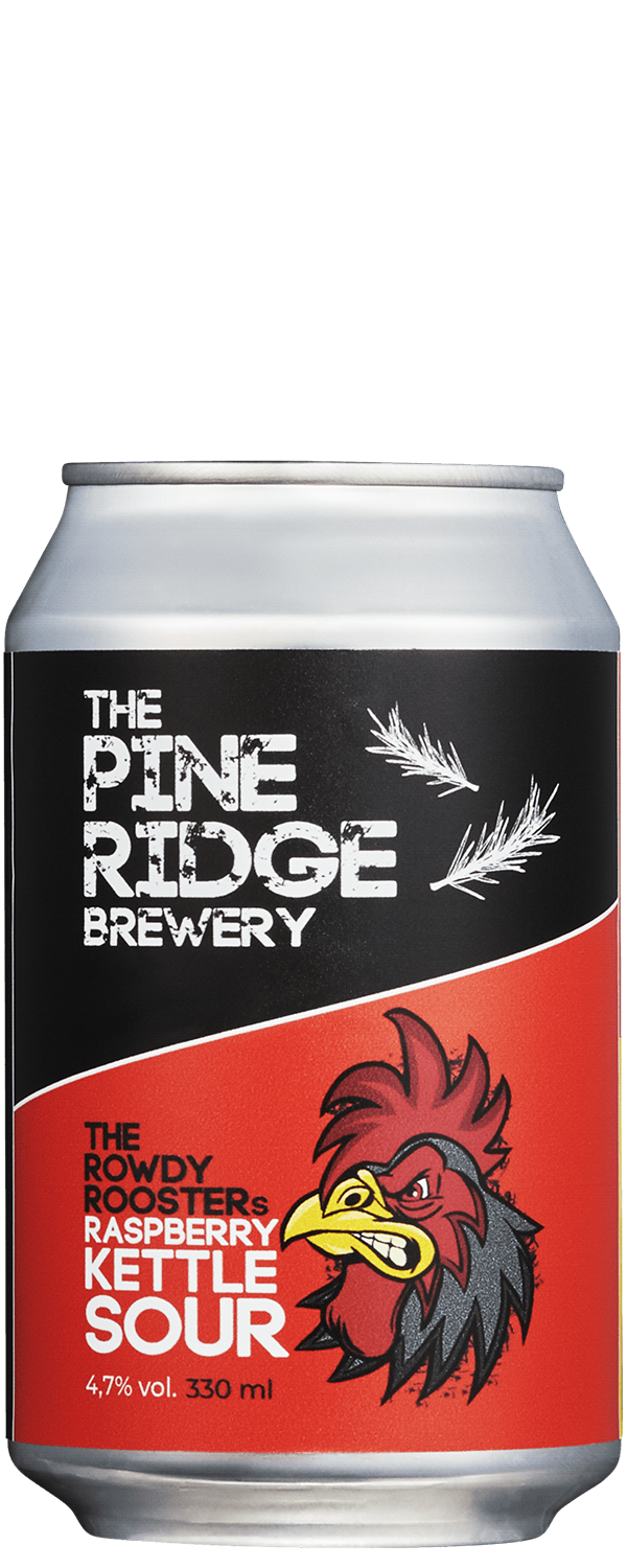 Pine Ridge Brewery - The Rowdy Roosters Raspberry Kettle Sour 33cl ...